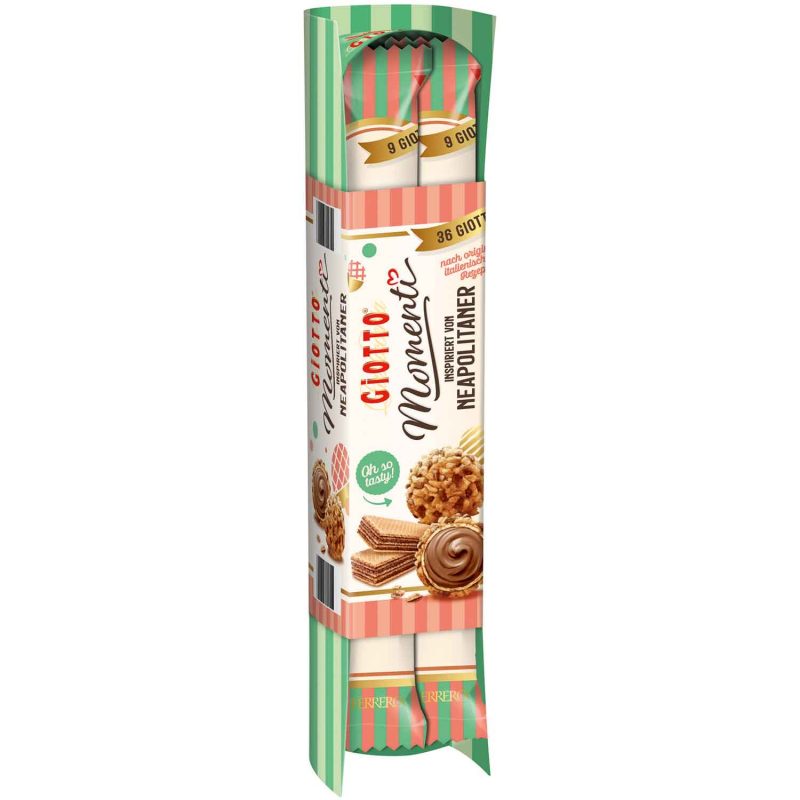 Ferrero Giotto Neapolitaner | Gateaux chocolat 154g - Candy World